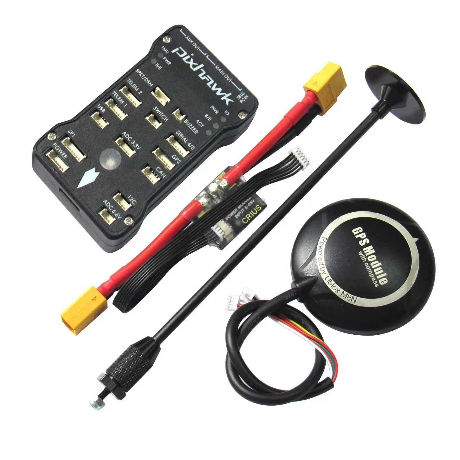 Pixhawk Kit 2.4.8 with M8N GPS with Power Module in Pakistan-Vertex 3D